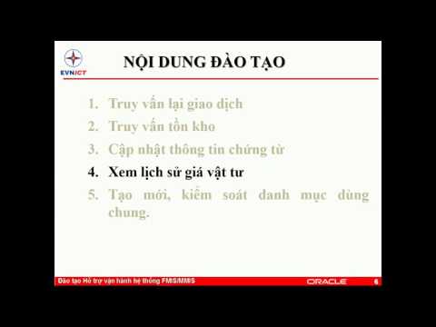 [EVNIT-Đào tạo Online-INV-Inventory Management] Bài 2:Các chức năng chung của PH INV