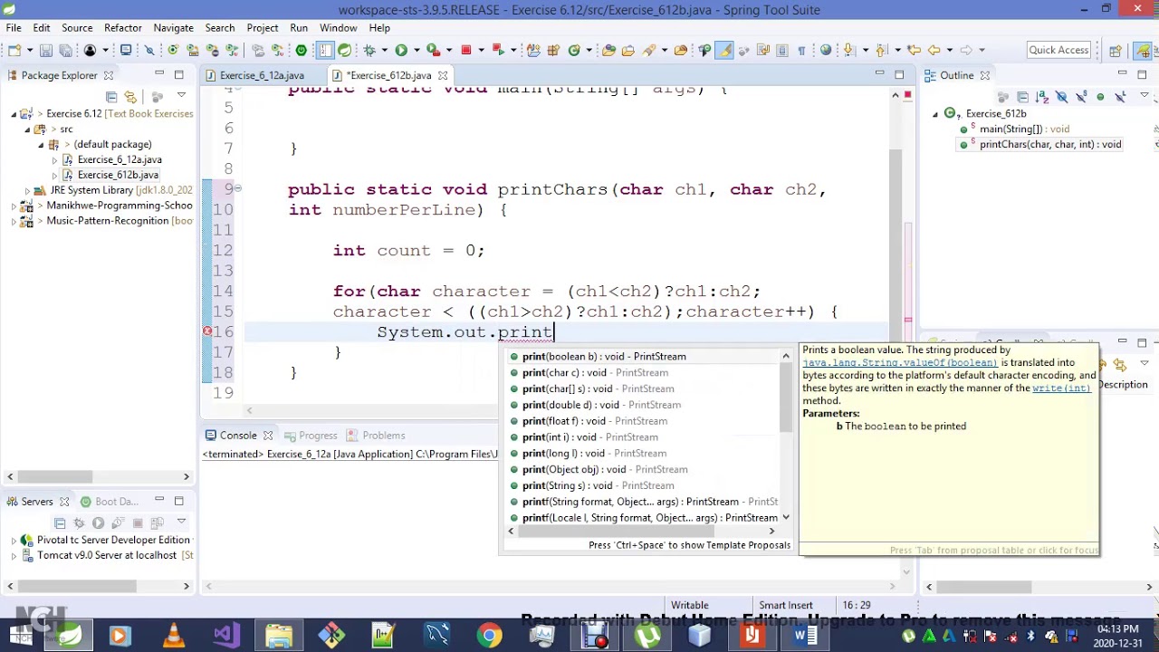 Introduction To Java Programming Exercise 6 12b