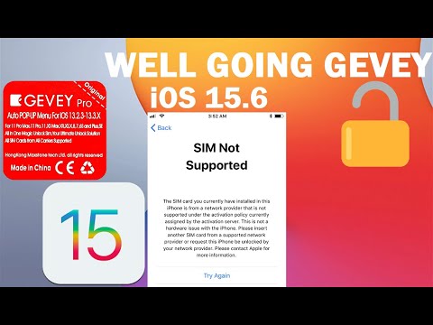 Unlock ANY iPhone (NOT SEMI-FACTORY) | (NO BUG) 2022 iOS 15.6 Unlock iPhone WITH GEVEY PRO