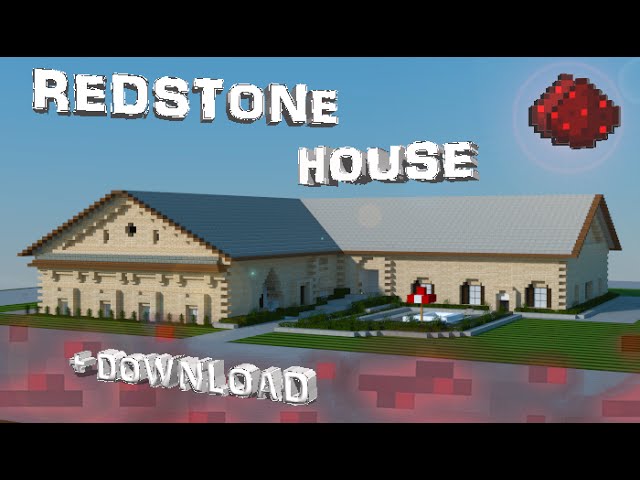 Redstone House V2 Minecraft Map