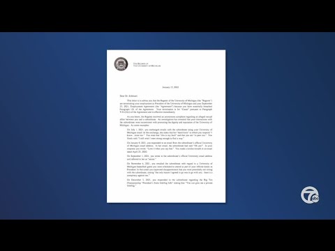 University of Michigan removes President Dr. Mark Schlissel