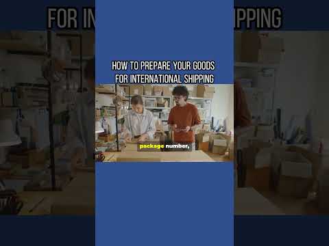 How to Prepare Your Goods for International Shipping #shippingpreparation#howtopackfreight