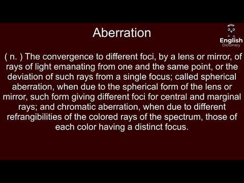 Aberration