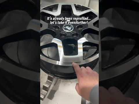 Removing a HUGE amount of material from Bronco wheel
