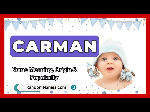 Carman - Baby Boy Name Meaning, Origin & Popularity - RandomNames.com