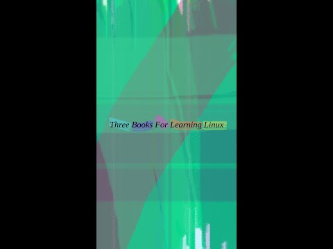 Three books for learning Linux