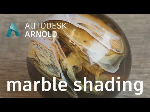 Marble Shading In Arnold Mtoa