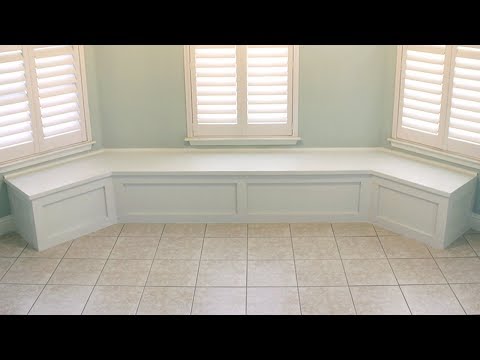How to Build Bench Seating for Bay Window/Nook/Banquette