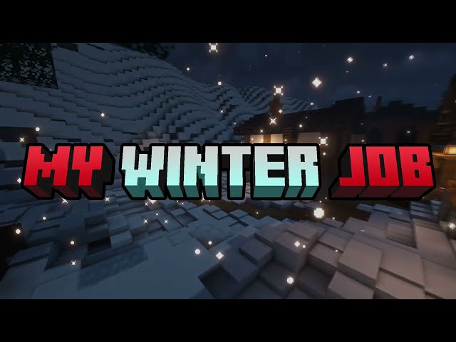 My winter Job Minecraft Map