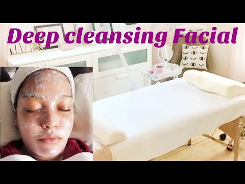 CALMING DEEP CLEANSING FACIAL || SPA DAY || Trinidad Youtuber.