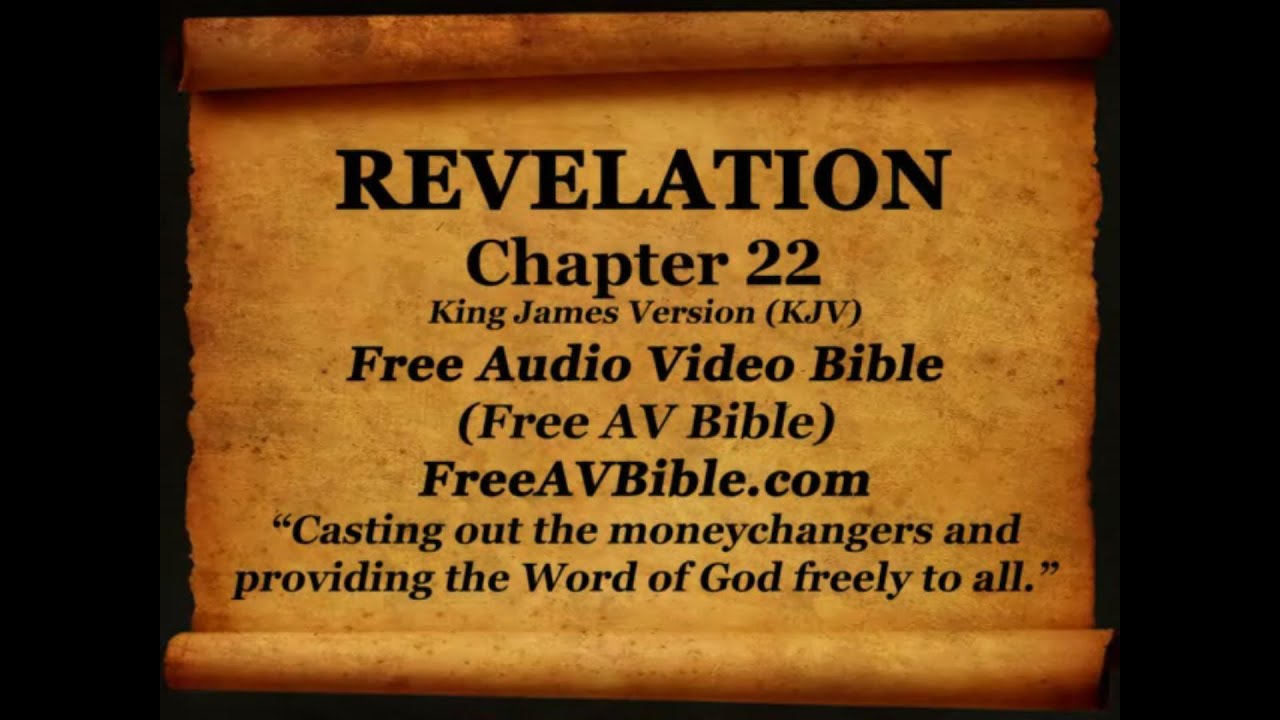66. Revelation Complete 1-22, King James Version (KJV) Free AV Bible Read Along Bible Narration 2