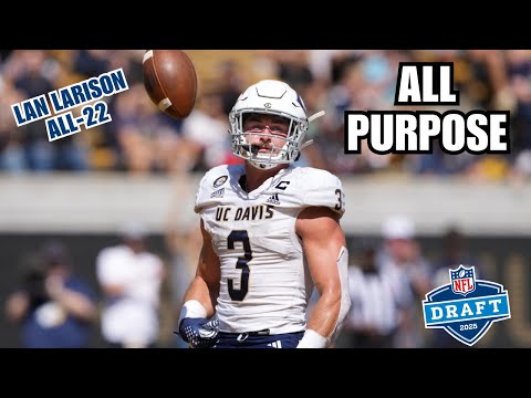 Film Breakdown: Lan Larison is a Swiss Army Knife | 2025 NFL Draft | New England Patriots