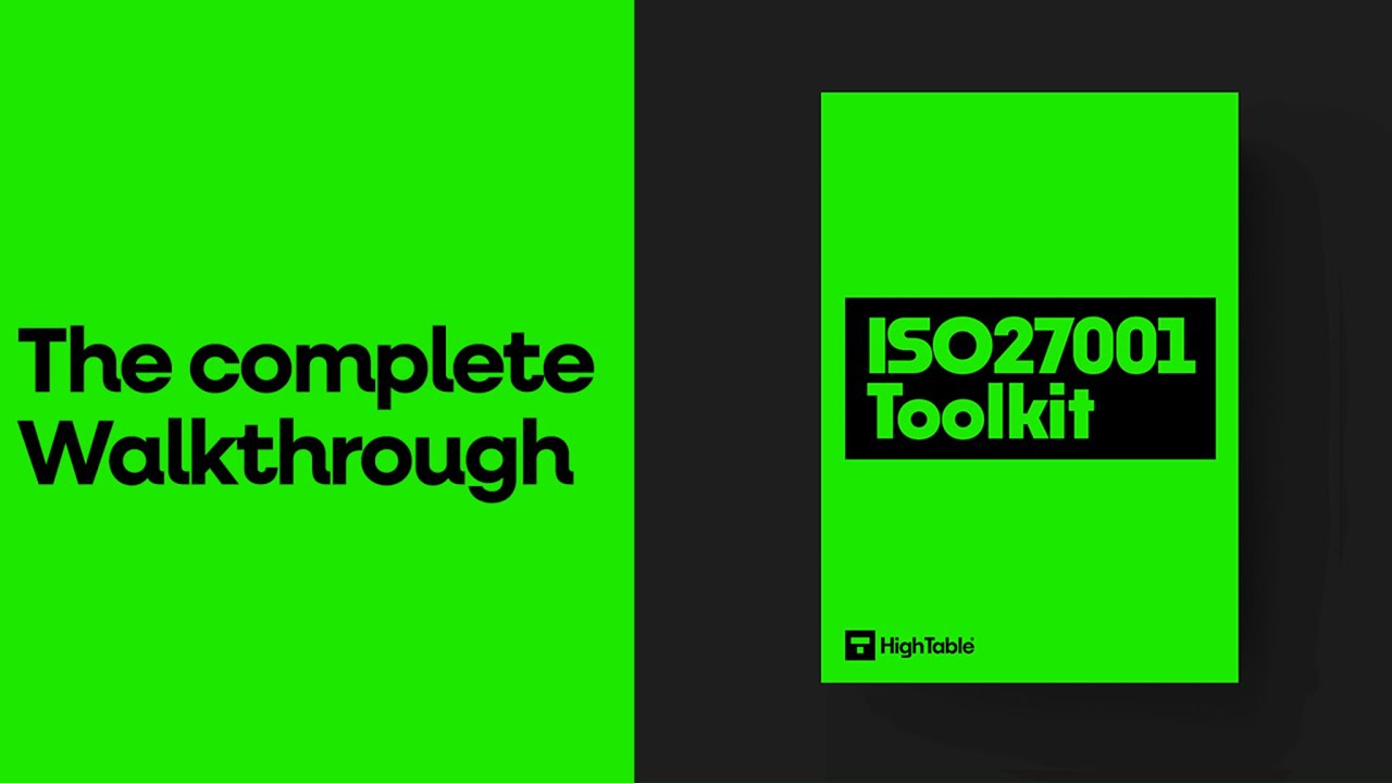 ISO 27001 Toolkit Demo and Product Overview - How does it work?
