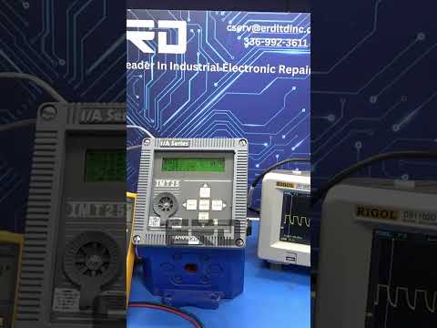 Foxboro IMT25-PDADB10Z-A Magnetic Flow Transmitter Tested by ERD #repair #technology #flow