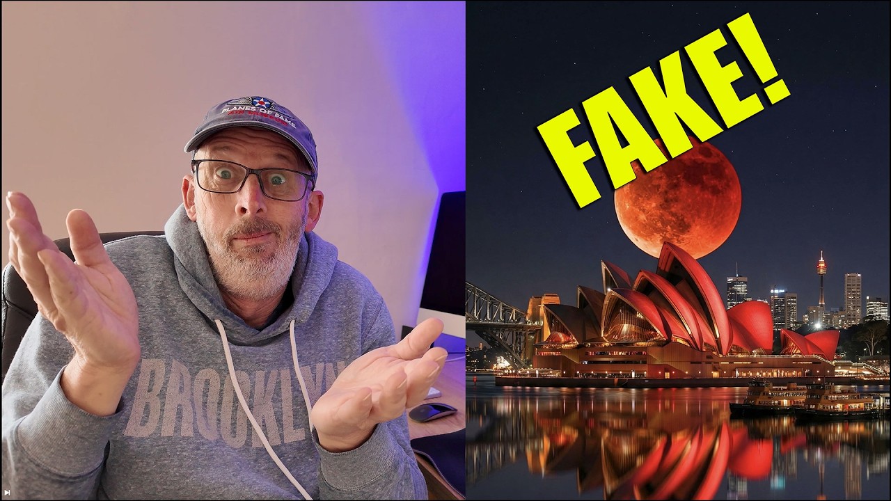 Fake Lunar Eclipse Pics