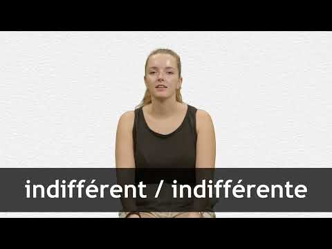 English Translation of “INDIFFÉRENT” | Collins French-English Dictionary