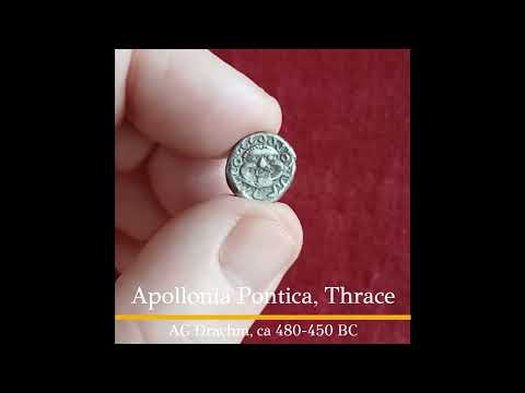 Apollonia Pontica, Thrace. AG Drachm