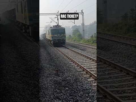 What is rac in railway ticket #trainticket #railwayticket #rail #treandingshort #indianrailways #yt