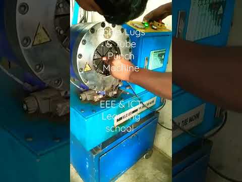 Cable Lugs punch Machine by Engr Rakibul Islam