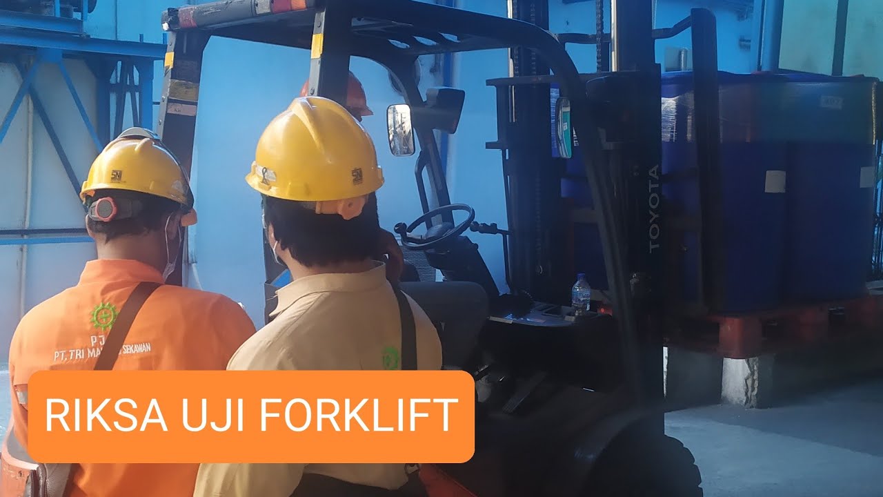 RIKSA UJI FORKLIFT ENESIS GROUP PULOGADUNG #riksauji #forklift