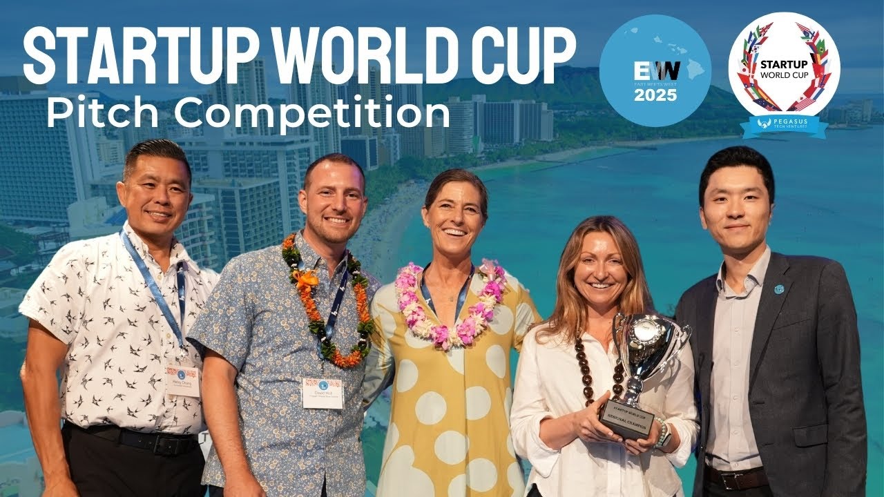 Startup World Cup Pitch Competition at East Meets West 2025