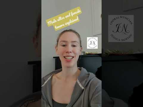 Male altos/female Tenors explained