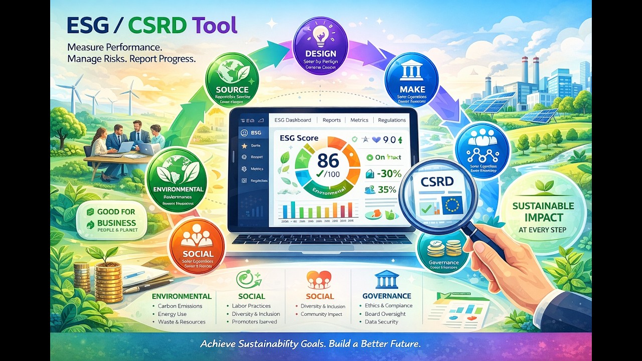ESG & CSRD Mapping and Reporting tool