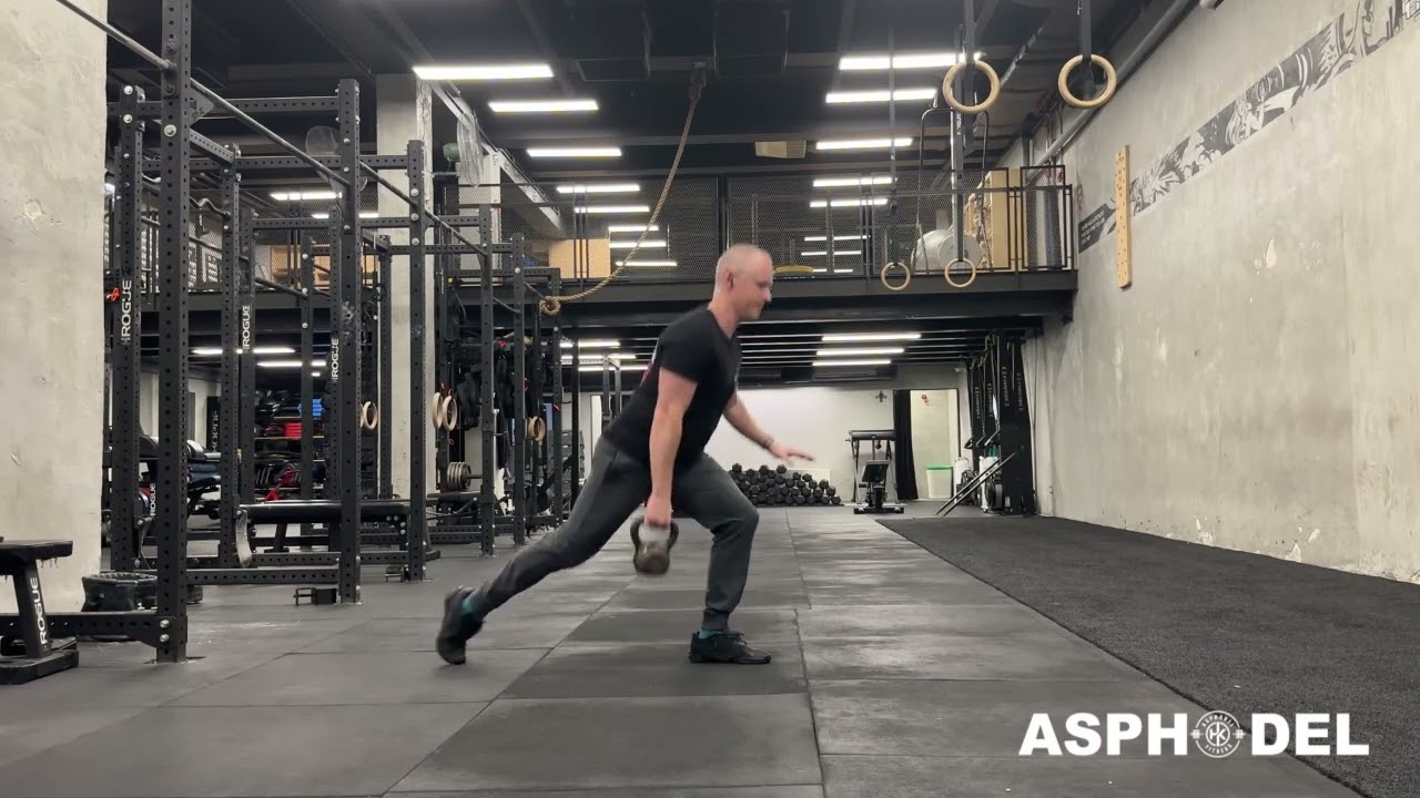 KB Drop Split Squat
