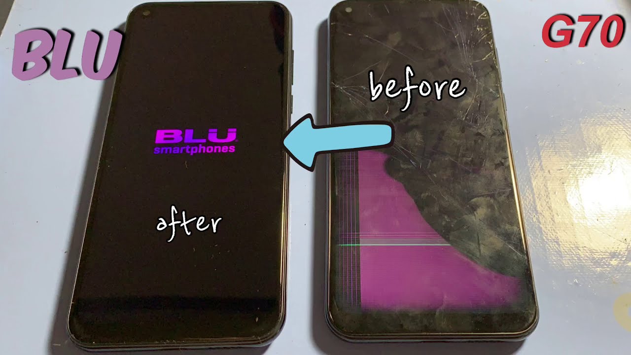 BLU G70 fixed up  ( g70 screen cracked change main board )