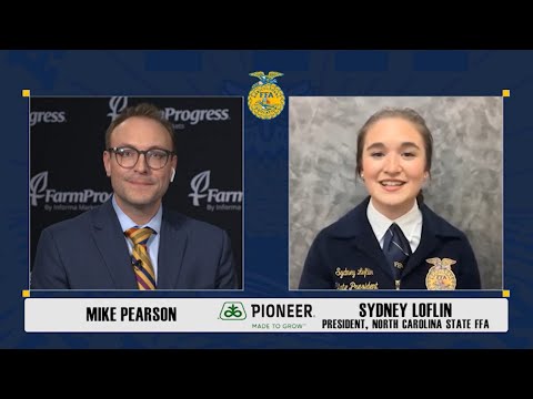 Sydney Loflin, President, North Carolina State FFA