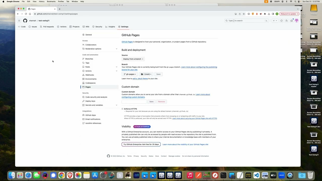 How to publish Java Swing app on GitHub pages using jDeploy and CheerpJ
