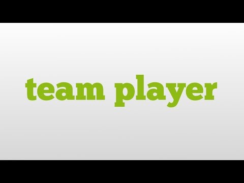 team player meaning and pronunciation