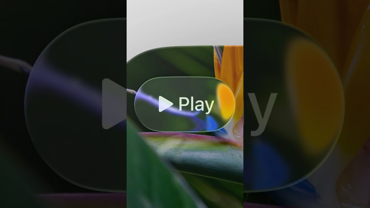 Say hello to Liquid Glass