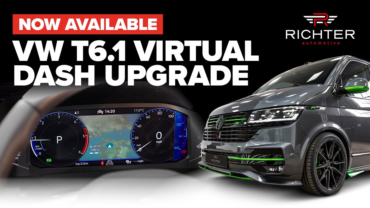 Volkswagen T6.1 Transporter - Virtual Dash Upgrade at Richter Automotive