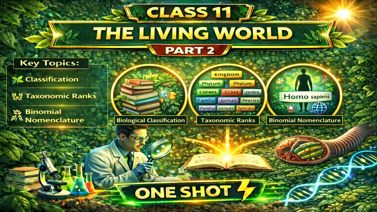CBSE Class 11 || Biology || The Living World || Part-II || Animation || in English