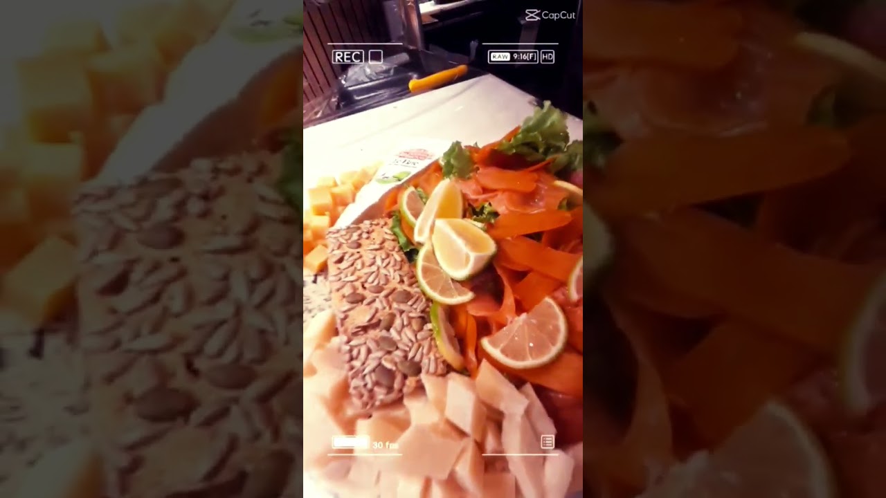 #cheese & salmon platter
