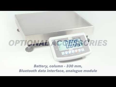 High-resolution scale in heavy version with EC type approval [M], now also up to 600 kg | KERN IFB
