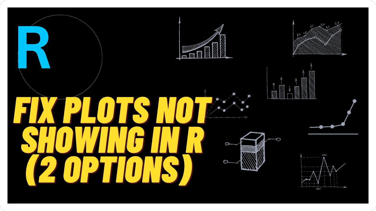 Fix plots not showing in R (2 options)