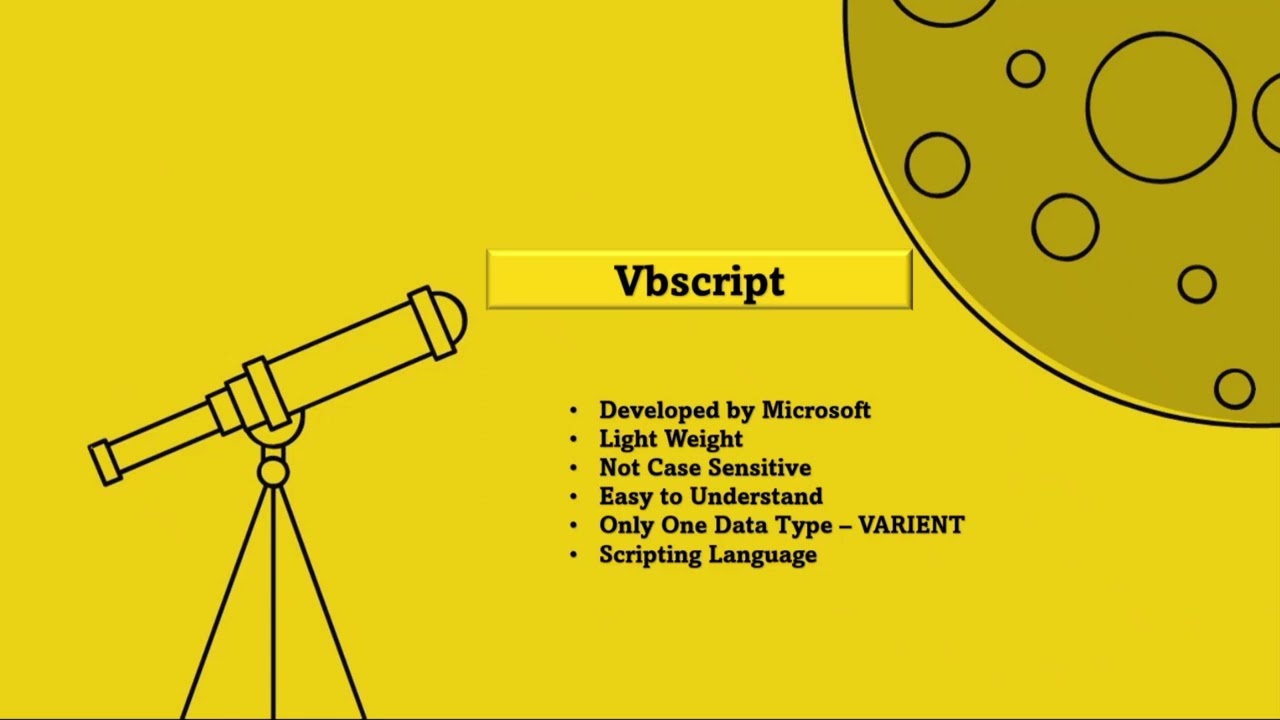 Vbscript - Introduction