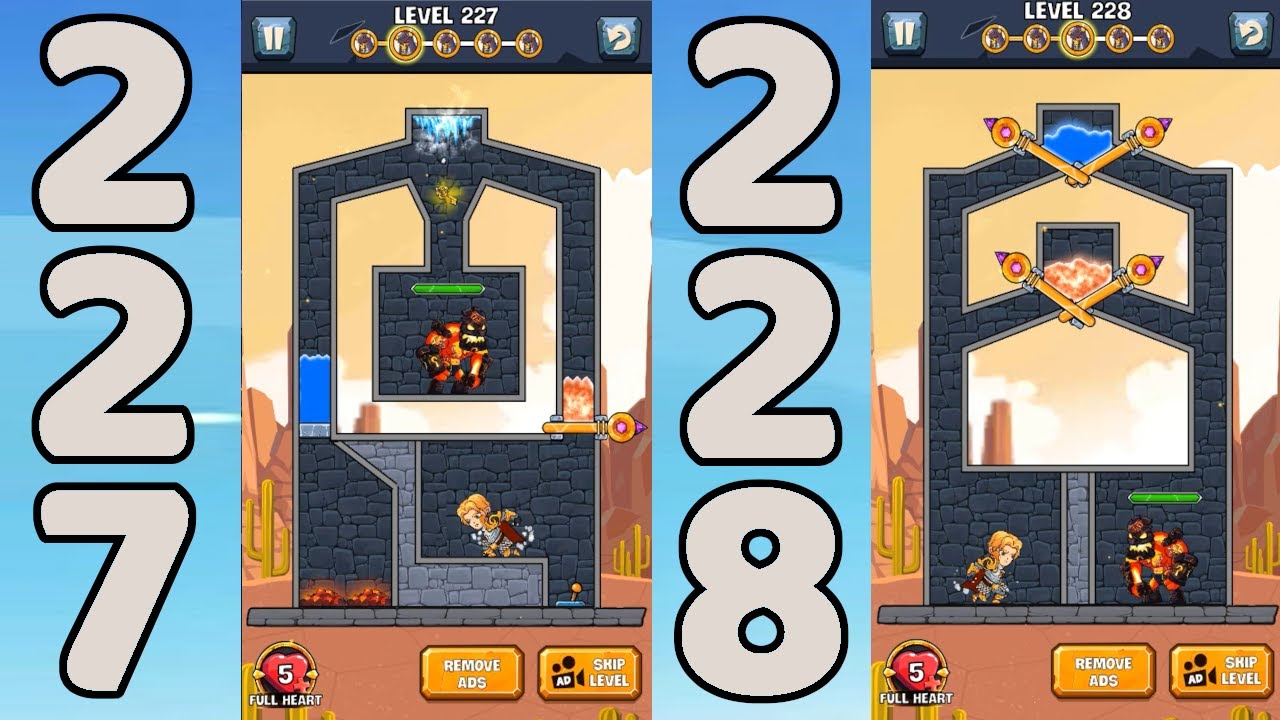 How to Loot 2 - Hero Rescue & Pin Pull Level 227 & 228