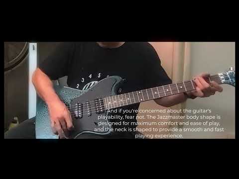 Dang Guitar Jag Custom 2022 - Blue Krackle & Carbon Fiber | Reverb