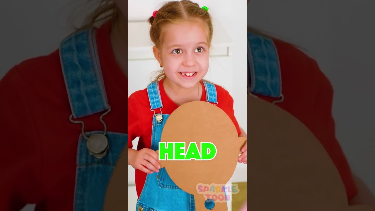 Study of the human body: Let's Learn Body Parts 🤸🏼 Cardboard DIY