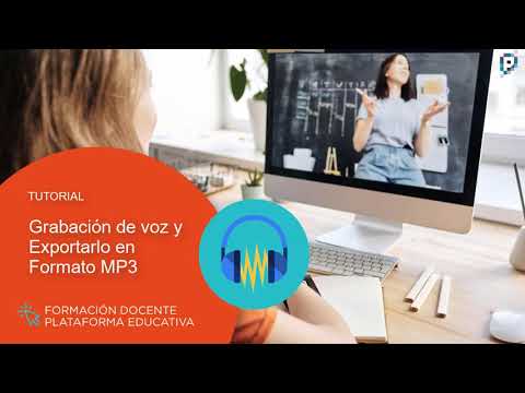 Grabación de Voz y Exportarlo en Formato MP3
