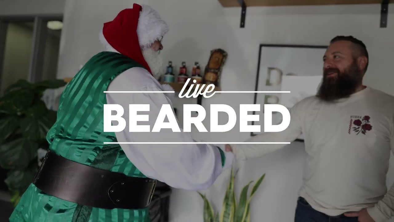 Santa Visits LB HQ