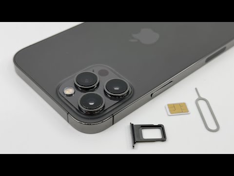 iPhone 12 HOW TO: Insert / Remove SIM Card