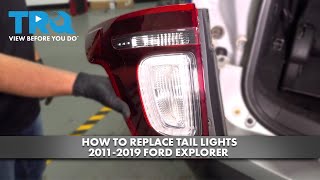 2016-2025 Explorer & Police Interceptor Tail Light: A Guide to Failures ...