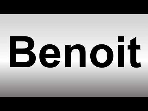 How to Pronounce Benoit