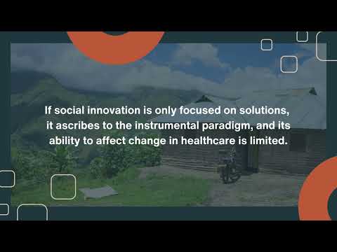 The application of social innovation in healthcare: a scoping review - Part 1