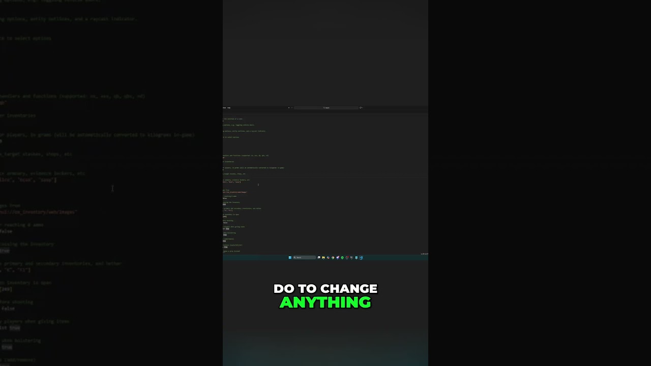 Ox Inventory: QB Framework Setup & Troubleshooting Guide #shorts