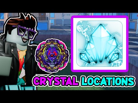 ALL NEW CRYSTAL SPAWN LOCATIONS IN BLADERS REBIRTH ROBLOX